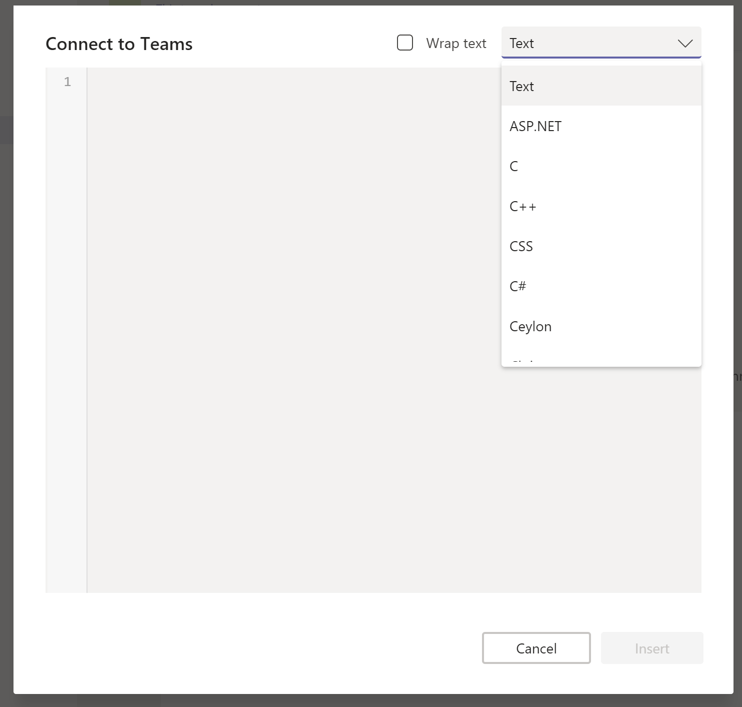 Teams: Code Snippets editor – Vesa Nopanen – Future Work today