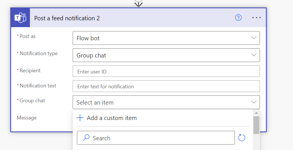 How to use Power Automate to send custom notifications to Microsoft ...