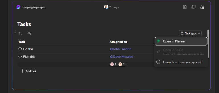 How to create Loops in Microsoft Teams channels and in Whiteboard ...