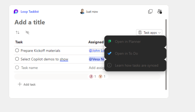 How to create Loops in Microsoft Teams channels and in Whiteboard ...