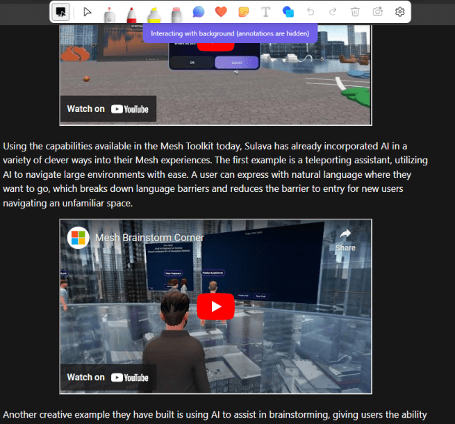 How to use Teams meeting annotations – Vesa Nopanen – Future Work today