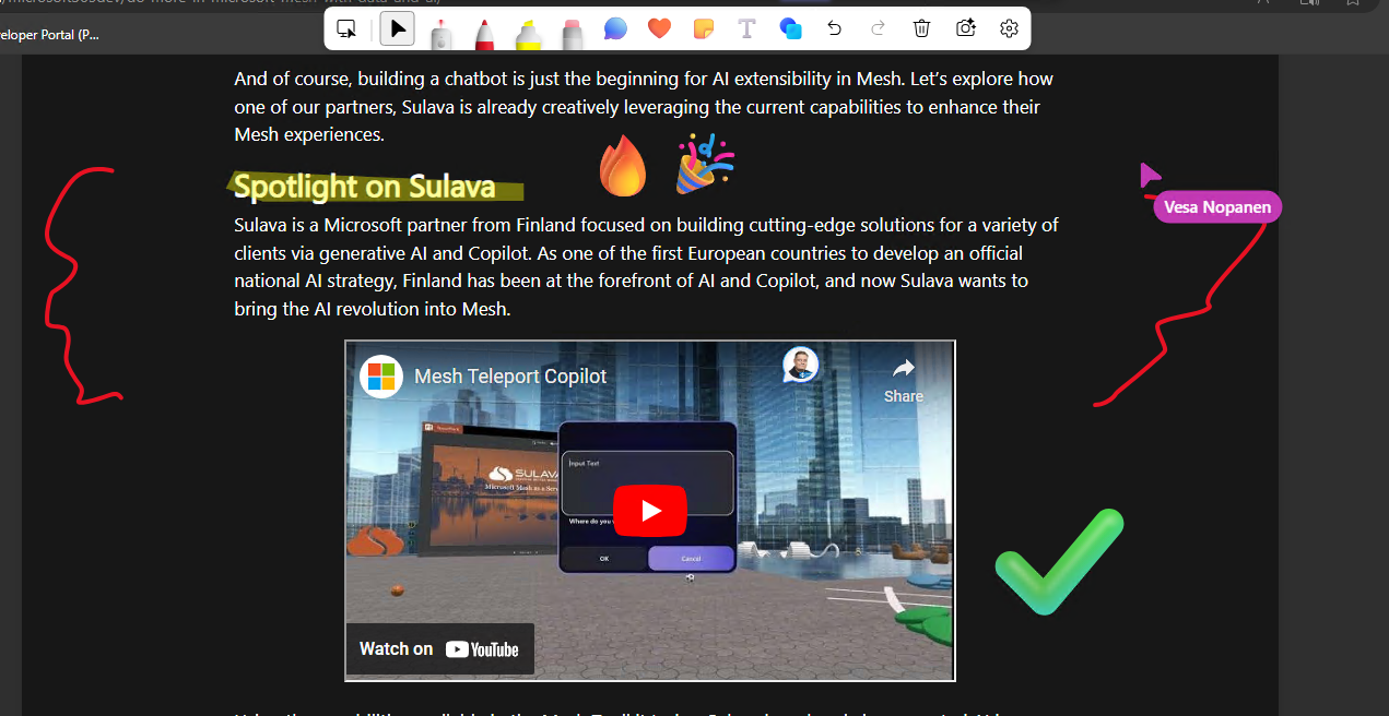 How to use Teams meeting annotations – Vesa Nopanen – Future Work today