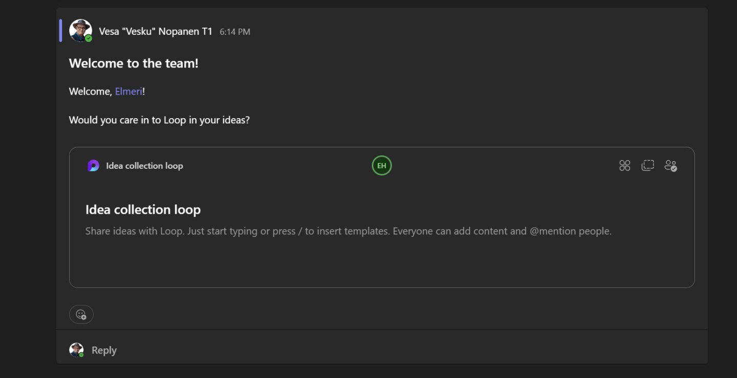 How to work with Loop Workspaces in Teams Channels – Vesa Nopanen ...