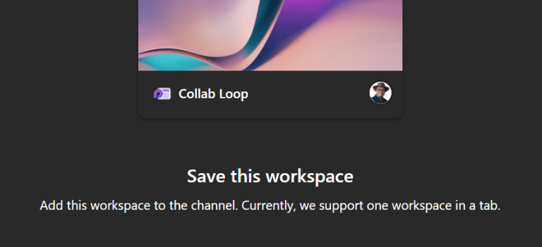 How to work with Loop Workspaces in Teams Channels – Vesa Nopanen ...
