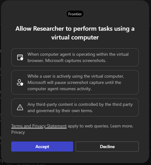 Researcher Agent with Computer Use in Microsoft 365 Copilot – Vesa ...