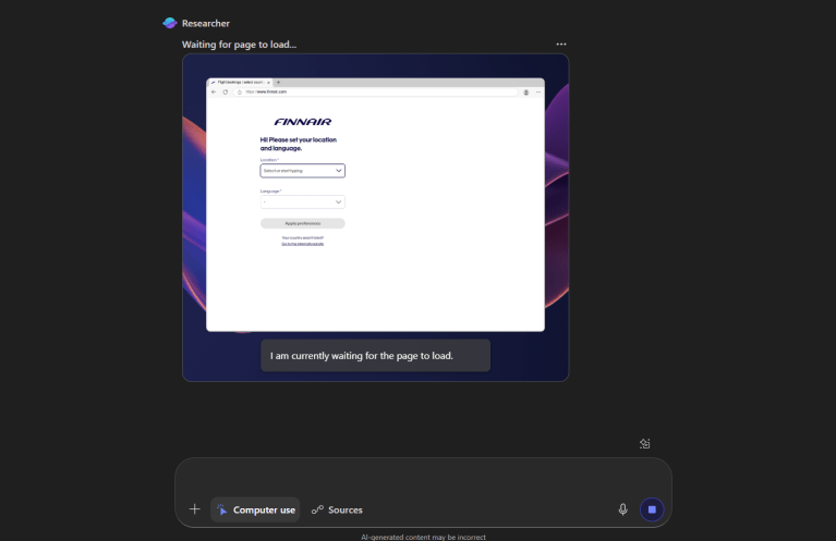 Researcher Agent with Computer Use in Microsoft 365 Copilot – Vesa ...