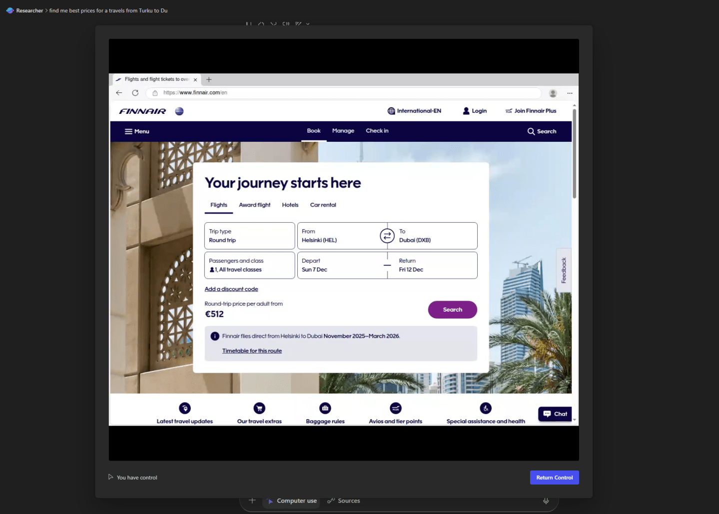 Researcher Agent with Computer Use in Microsoft 365 Copilot – Vesa ...